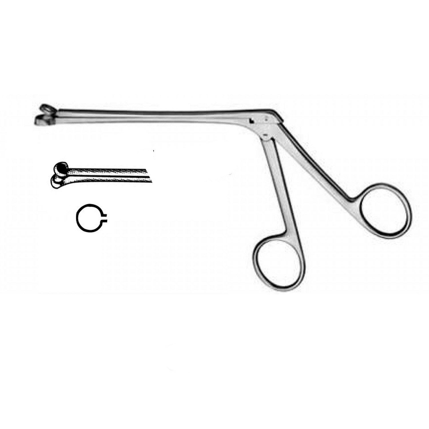 Hartmann Nasal Cutting Forceps 7.5"- Round Jaws - Hardi LLC