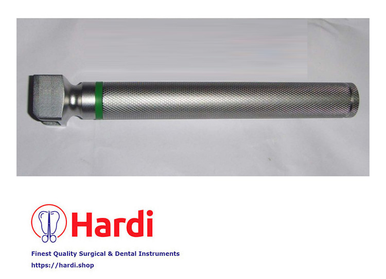 Fiber Optic Laryngoscope Handle for Pediatric Intubation - Hardi LLC