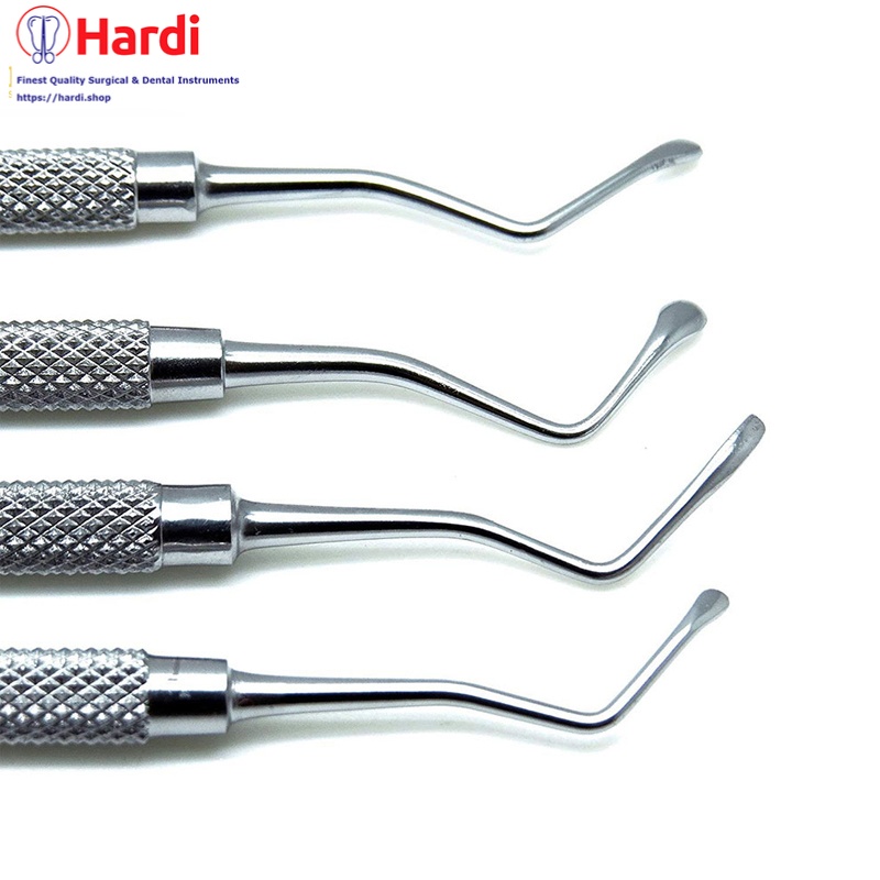 Top Quality 4-Piece Dental Excavators Set - Hardi LLC
