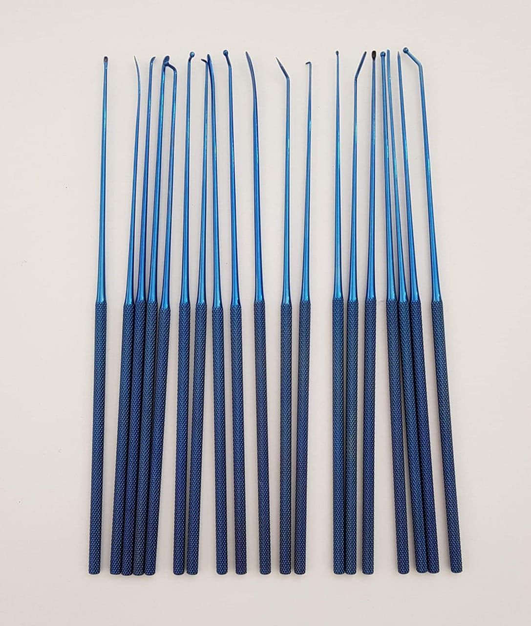 Rhoton Neurosurgery Micro Dissector Set 19 pcs with Sterilizing Case ...