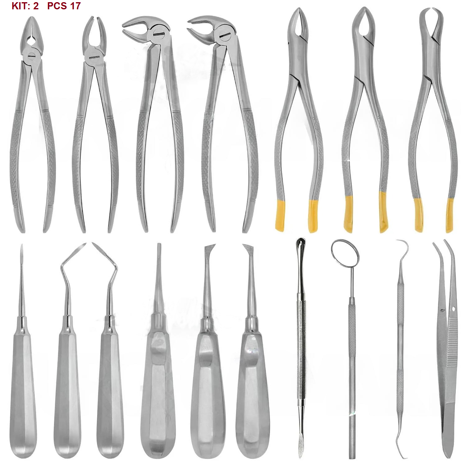 Dental Oral Surgery Instruments Kit of 24 Pcs - Hardi LLC