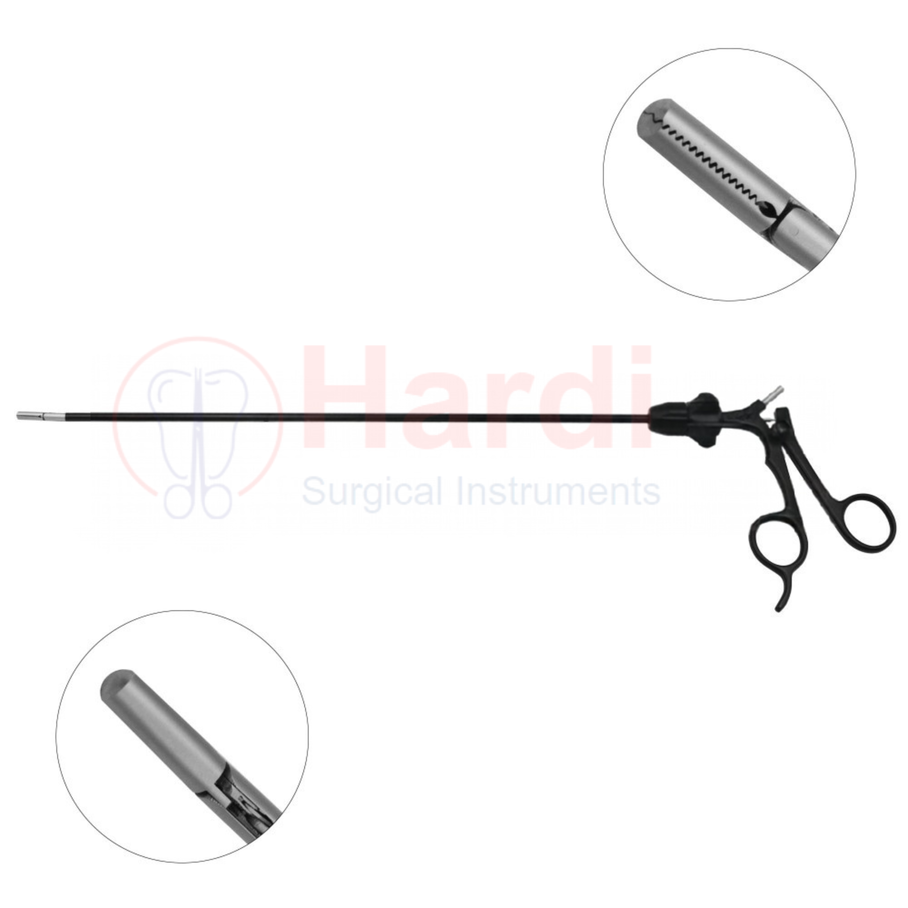 Laparoscopic Short Wave Grasper, 360° Rotation - Hardi LLC