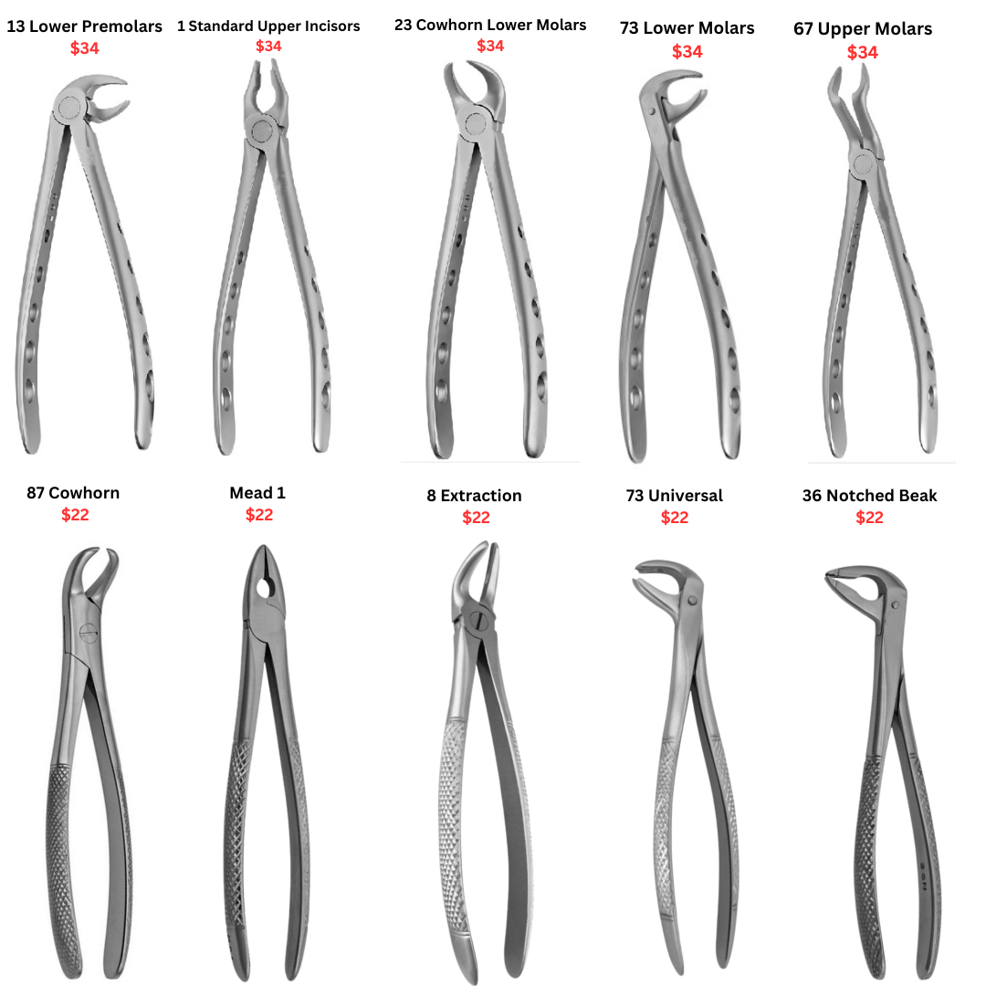 Dental Oral Surgery Instruments Kit of 24 Pcs - Hardi LLC